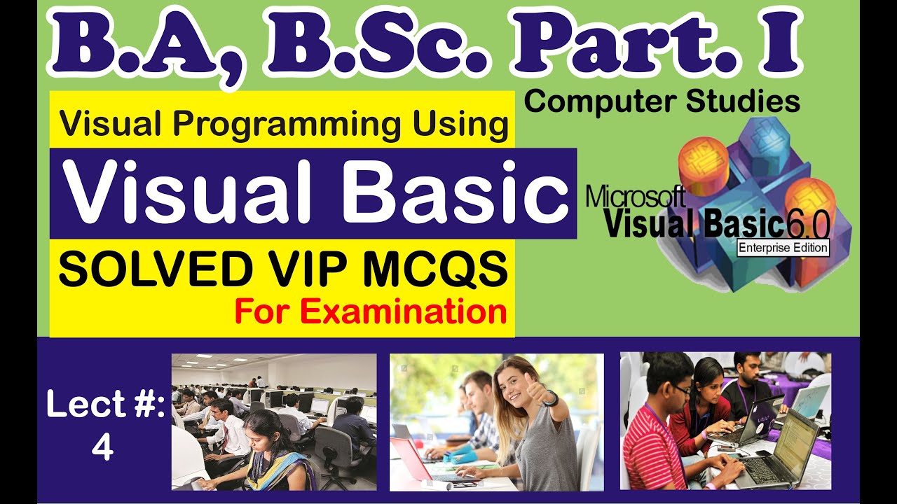 Lect#: 4 Most Important MCQS of Visual Basic - YouTube
