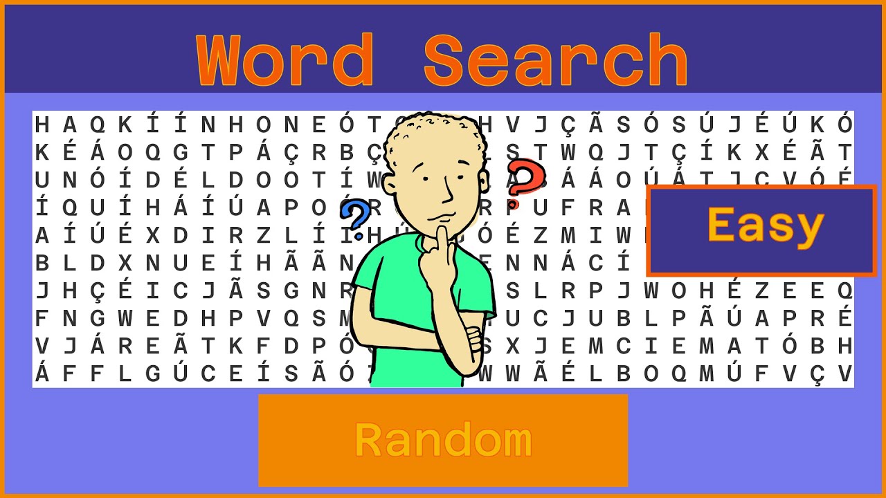 Easy Word Search Games