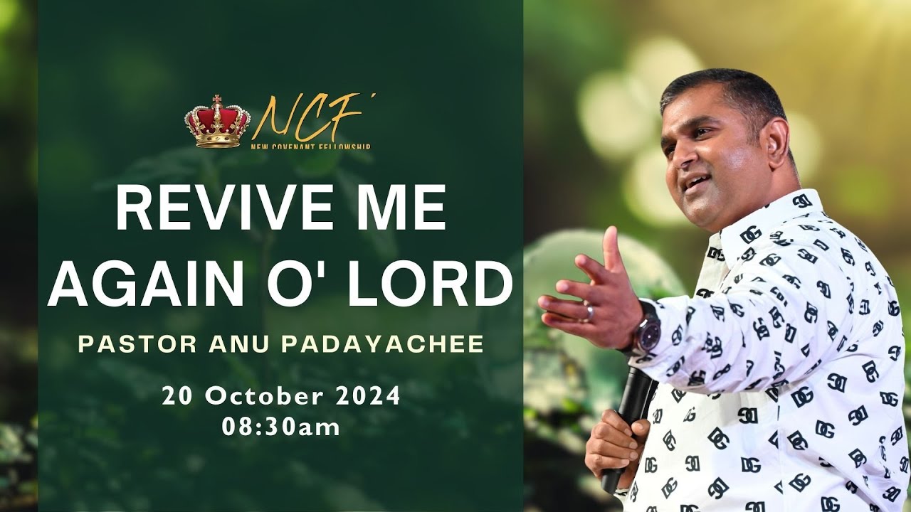 Pastor Anu Padayachee - Revive me Again O' Lord | Part 1 - YouTube