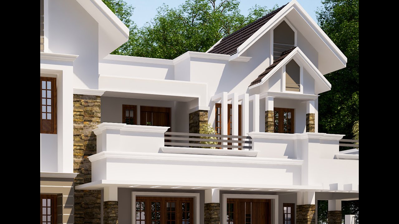 Proposed Residence For Jins at Edakkara, Designed by Shine Builders ...