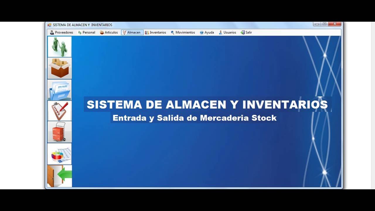 SISTEMA ALMACEN INVENTARIOS VISUAL STUDIO - YouTube
