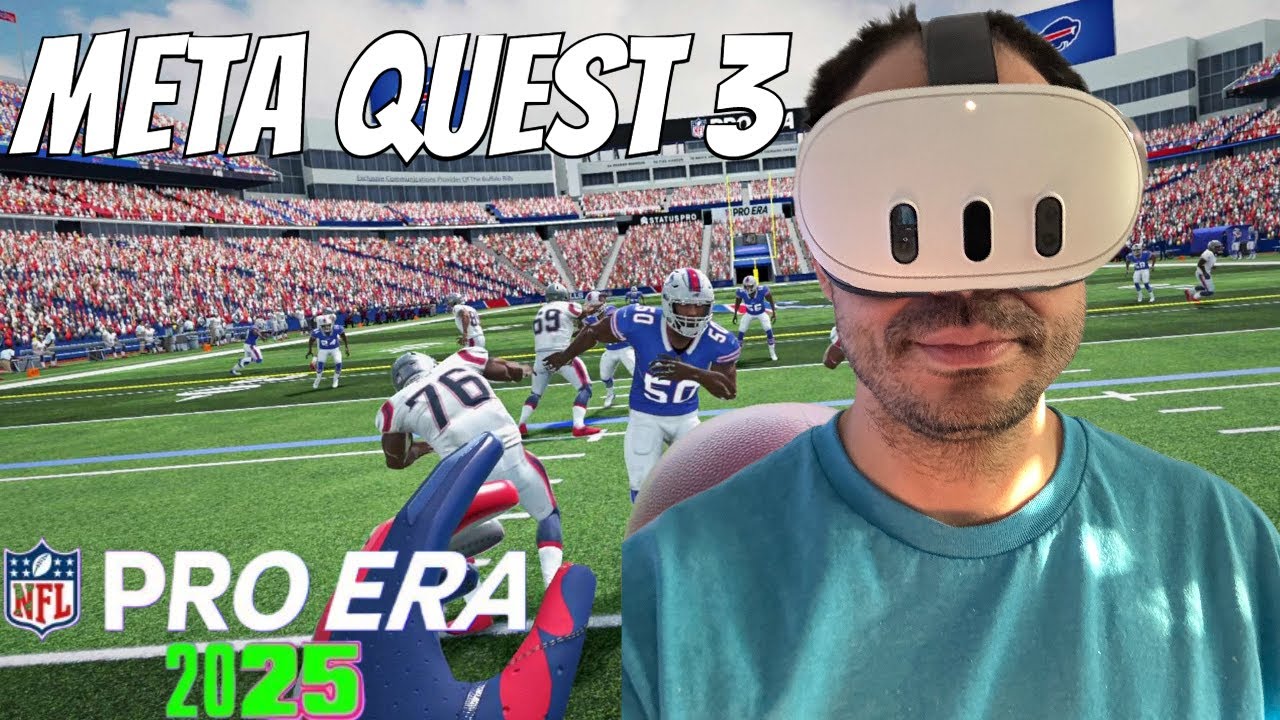 Oculus Meta Quest 2 / 3 NFL Pro Era 2025 Gameplay + Review - Defense Is ...