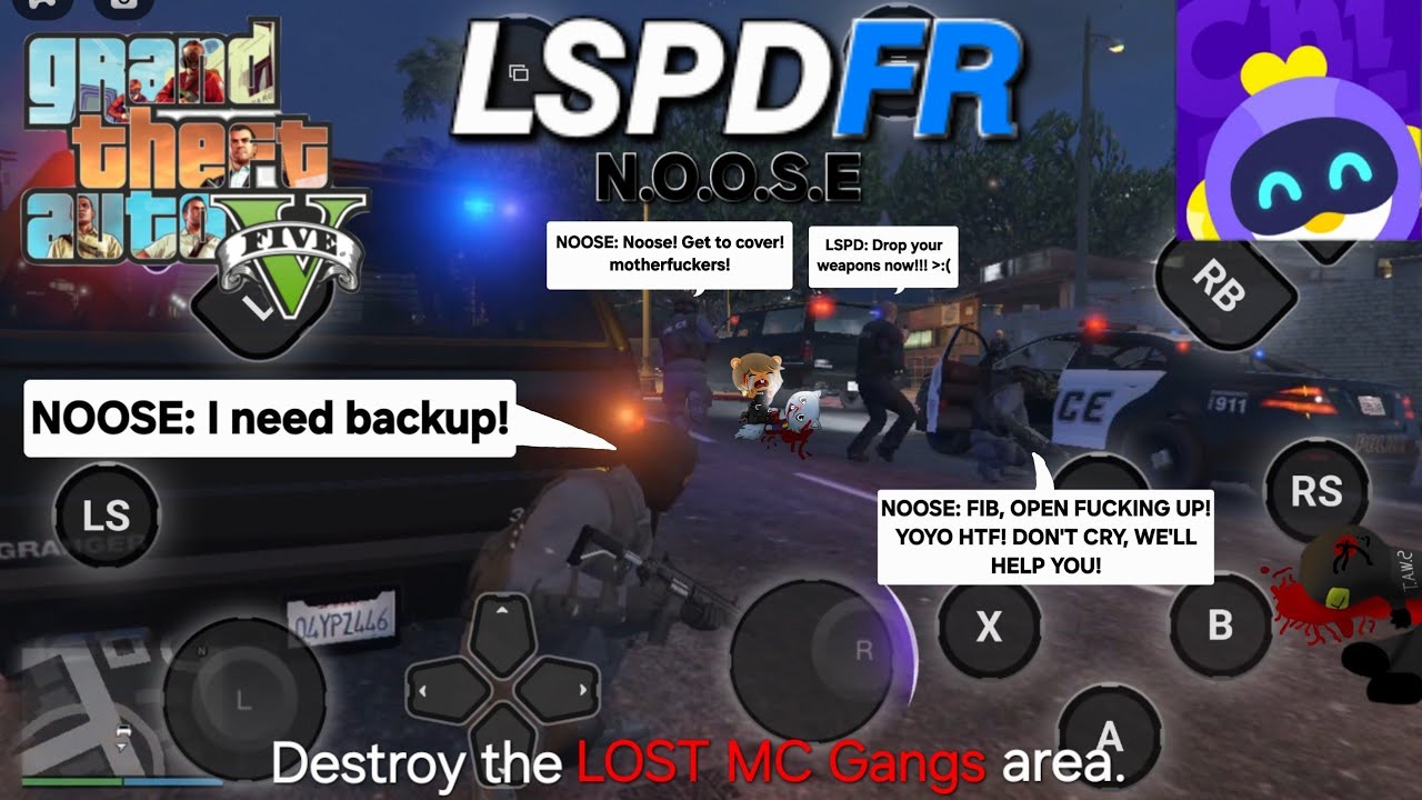 GTA V LSPDFR Mod - Playing As A POLICE OFFICER (SWAT NOOSE Team Patrol ...
