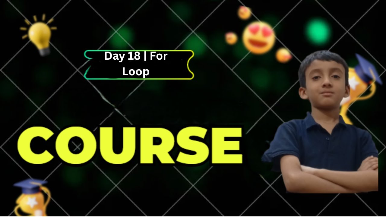 Python Full Course – Day 18 | For Loop Explained 🔁 (Range, Start-End, Step & 3’s Table) - YouTube
