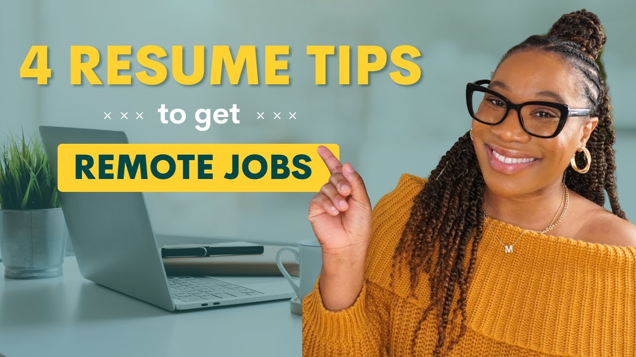 Top Tips For Crafting a Standout Resume for Virtual Jobs | How to Make ...