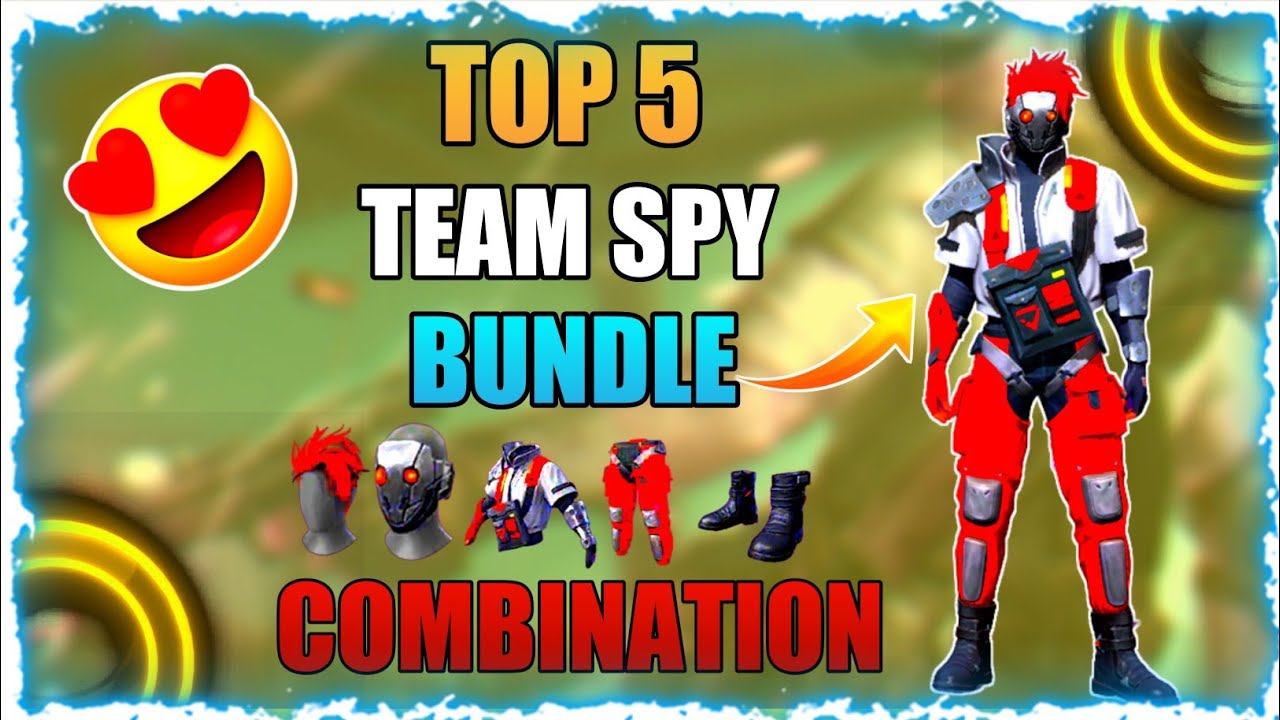 Team Spy Bundle Combination | New Rank Token Bundle Dress Combination ...