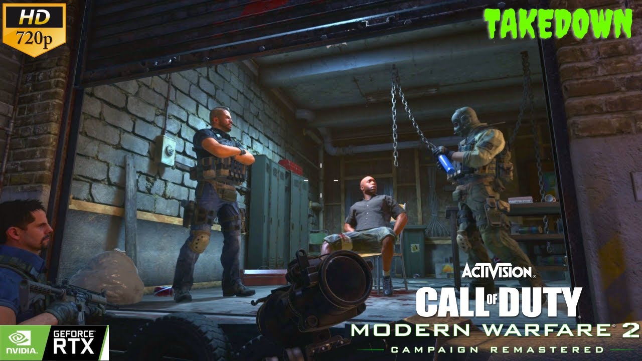 Call of Duty: Modern Warfare 2 Campaign Remastered - "Takedown ...