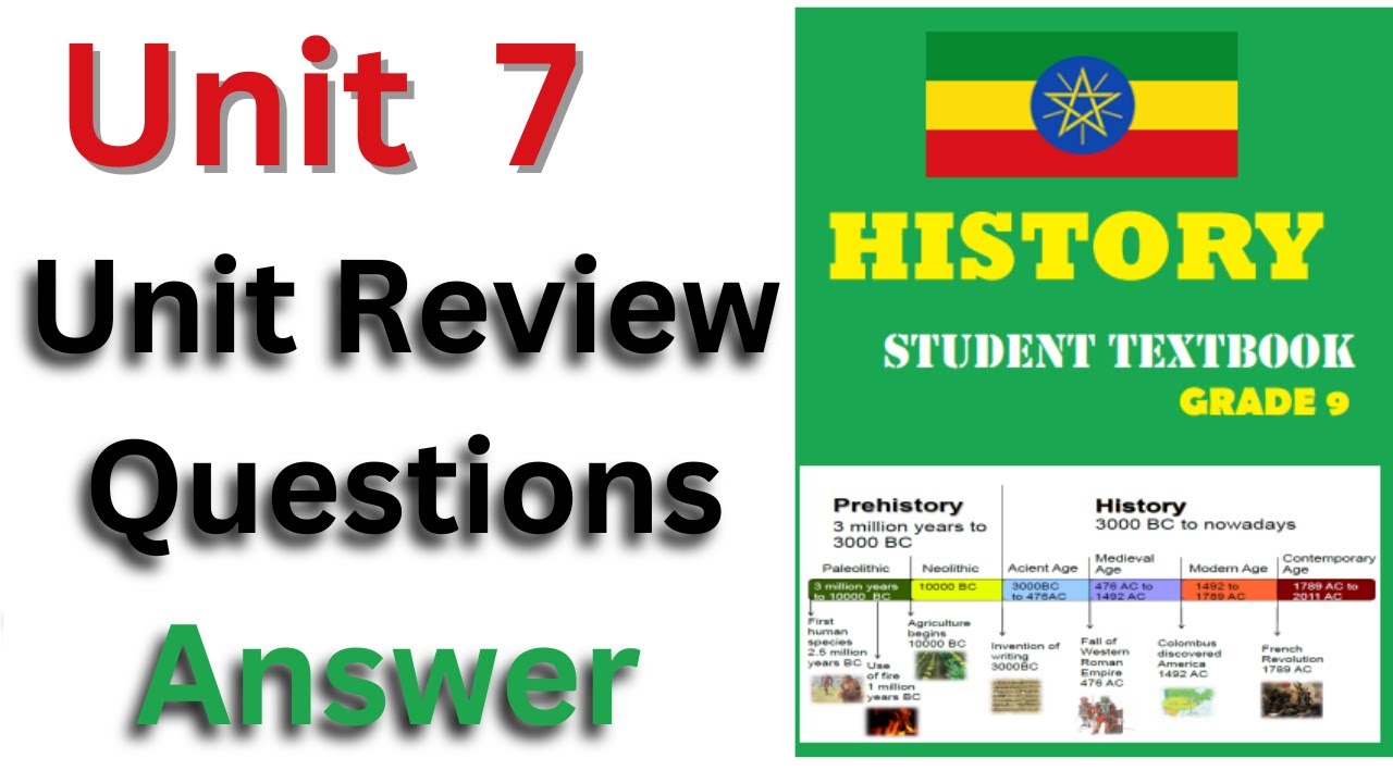 Unit 7 Review Questions Answer - YouTube