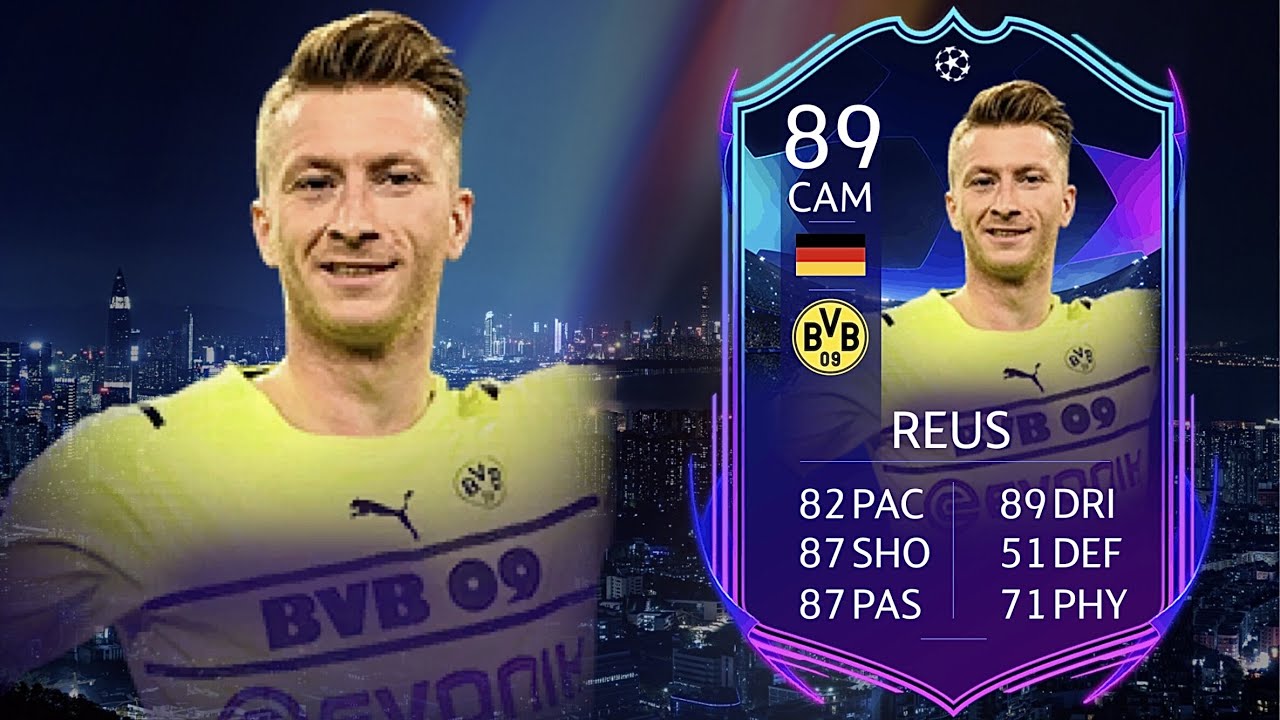 FIFA 22: MARCO REUS 89 RTTKS (ROAD TO THE KNOCKOUT STAGE) PLAYER REVIEW ...