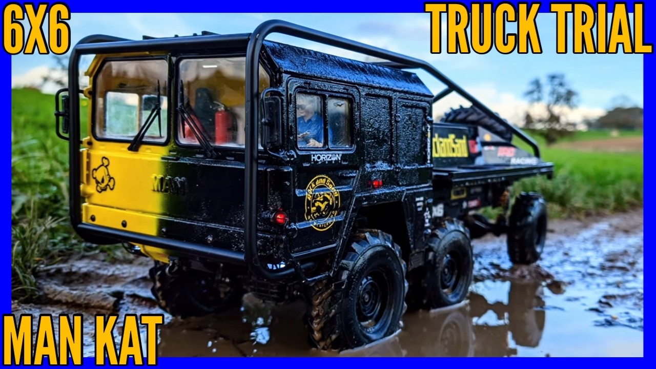 MAN KAT1 6X6 DOUBLE STEERING AXLES OR 4 WHEEL STEERING IN FRONT BY RC ...