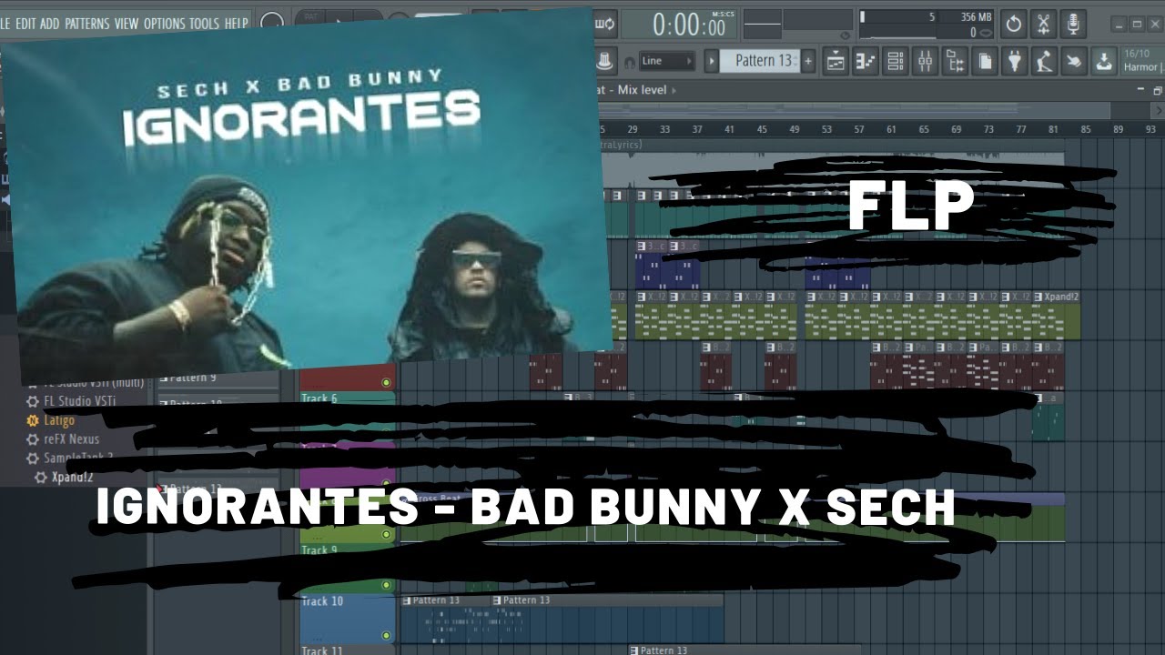 Ignorantes Letra Lyrics Bad Bunny X Sech Youtube