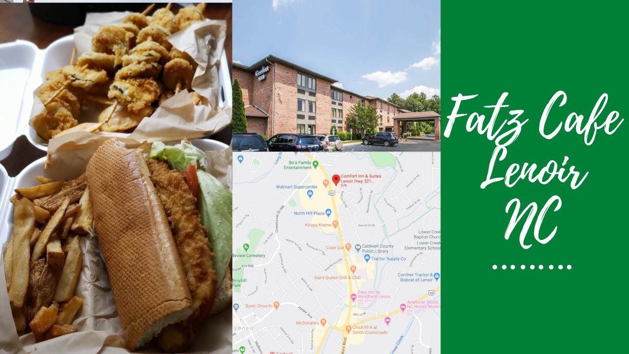 Fatz Cafe - Lenoir NC - what to eat when on a work trip and NO MEAT ...