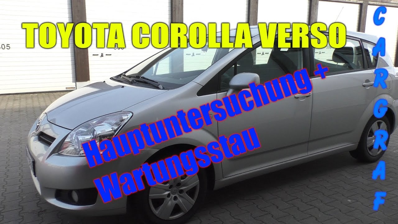 Toyota Corolla Verso Schwachstellen