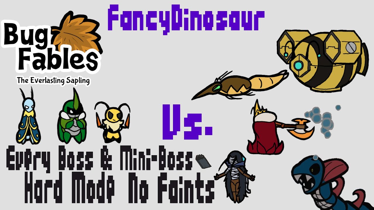Bug Fables: The Everlasting Sapling: Every Boss & Mini-Boss Fight: Hard ...