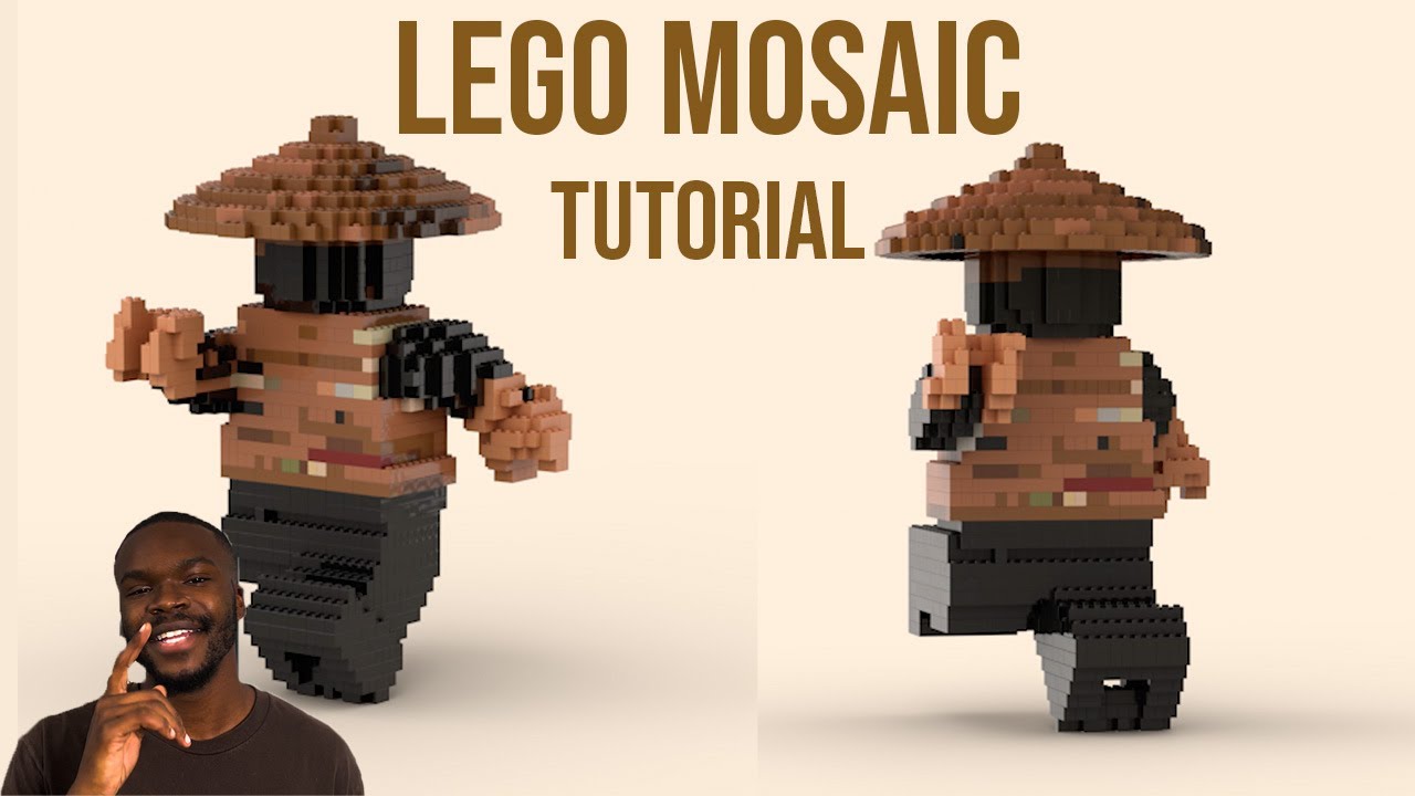 How to build 3D Lego mosaic part 2| Mecabricks to Studio - YouTube