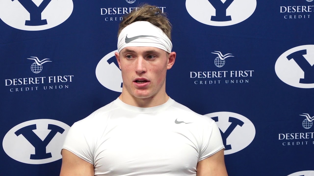 BYU Football - Monday Media Availability - Zayne Anderson BoiseState ...