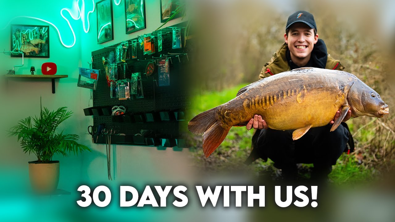 Building A DREAM Fishing Den + A PERSONAL BEST Carp! - YouTube