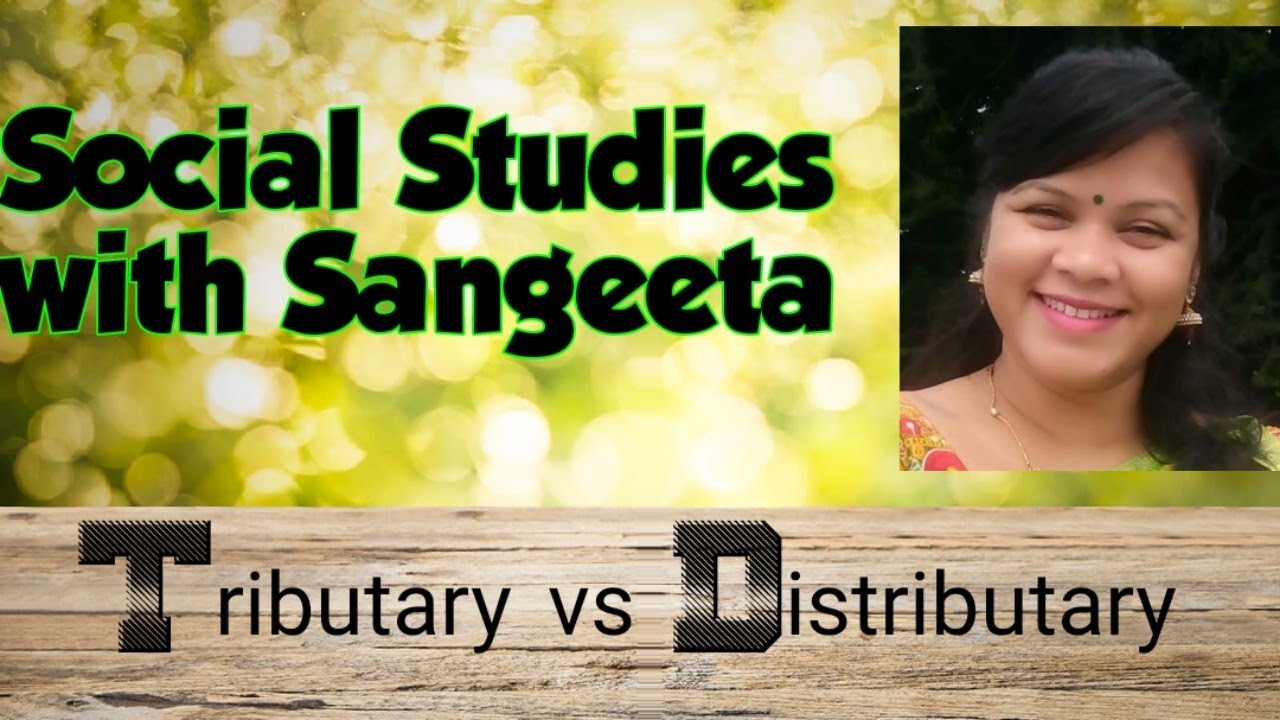 Difference between tributary and distributary - YouTube