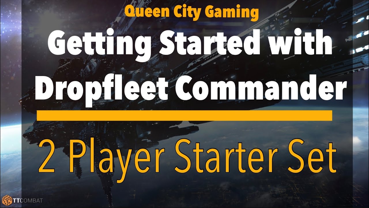 Getting Started with Dropfleet Commander 2 Player Starter Set - YouTube