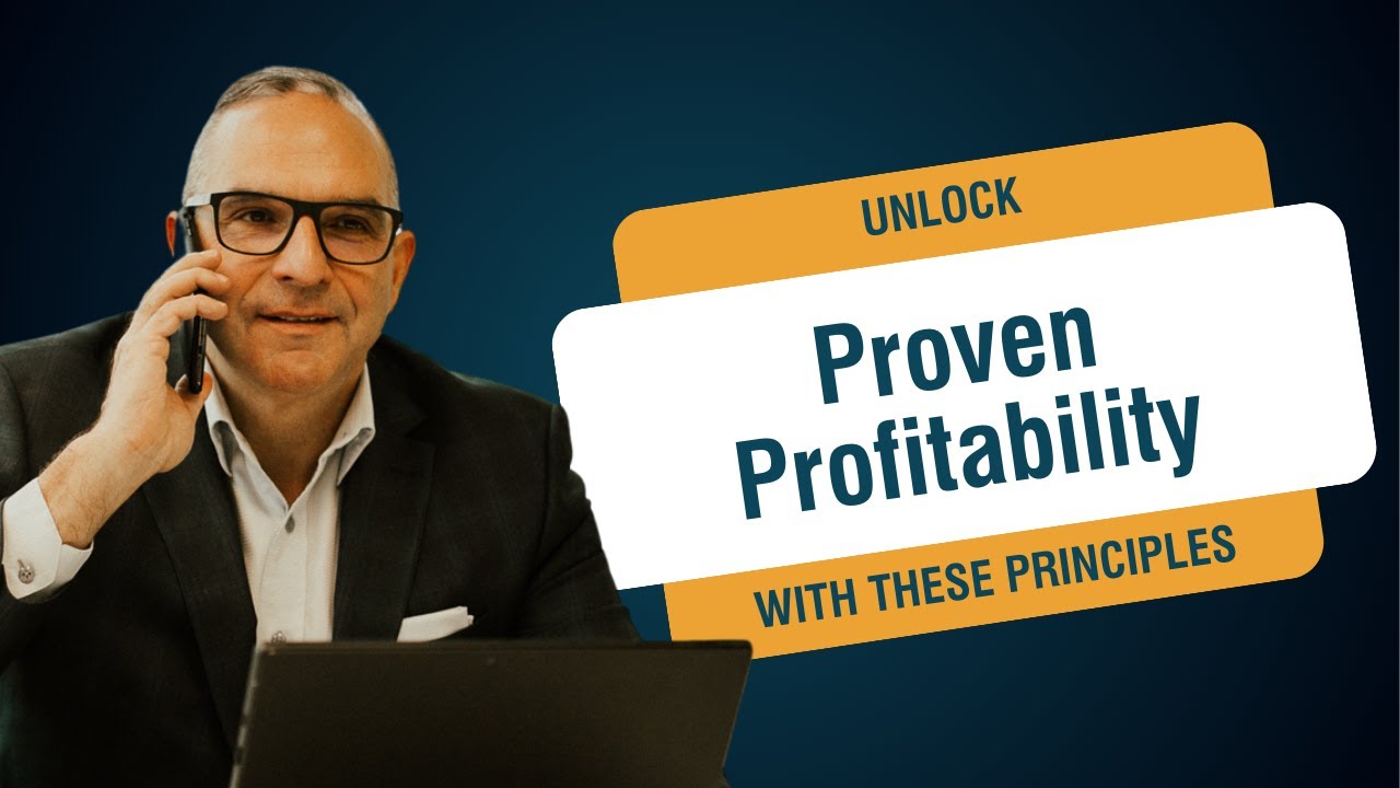 5 Principles of Best-Practice Profitability - YouTube