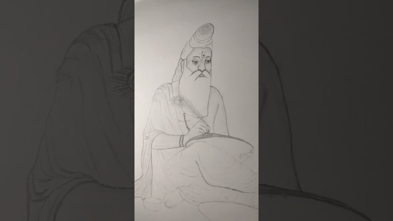 #100k Valmiki Rushi sketch short video 🙏🙏 - YouTube