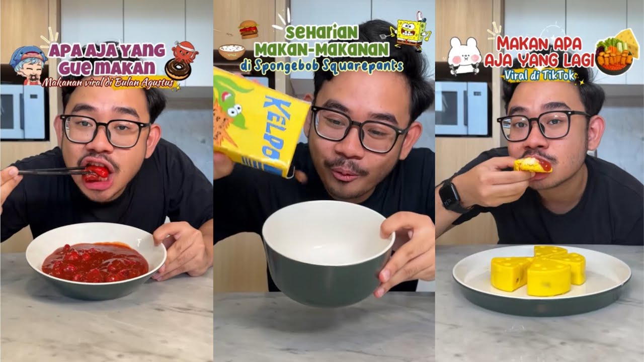 Makanan viral dibuoan agustus, makanan manis & makanan yang ada di ...
