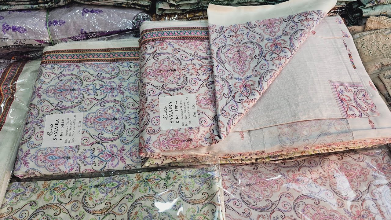 latest eid collection most beautiful RIVA Cotton dress 🎉 পাইকারি দামে ...