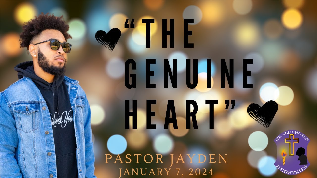 Pastor Jayden - "The Genuine Heart" - YouTube