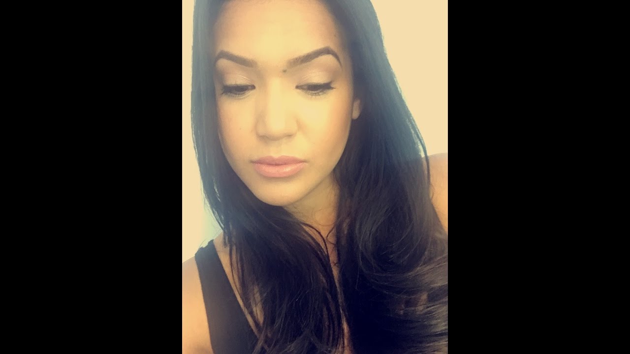 Natural/full coverage on the go makeup look | Monique Vidal - YouTube
