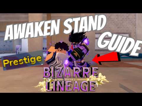 How to AWAKEN STAND In Bizarre Lineage