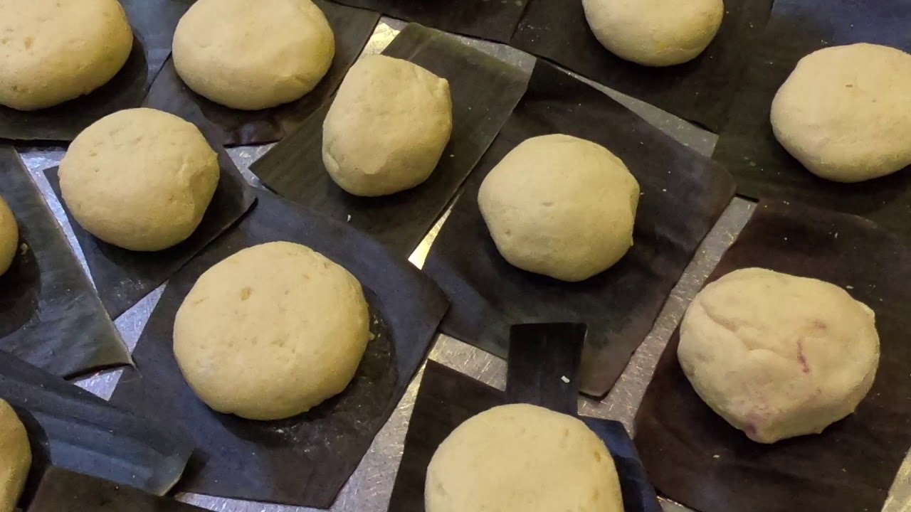 Steaming The leftover dough of Butsi Butchi || Filipino delicacies with ...