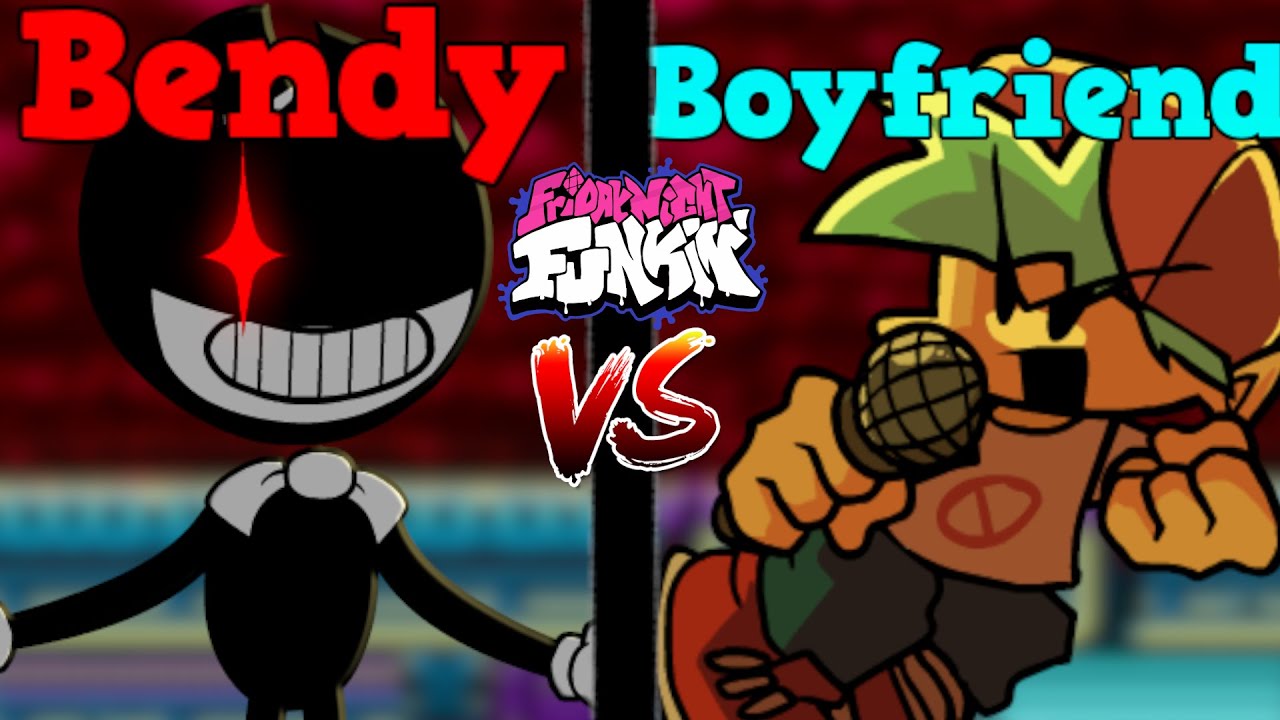 FNF Prey But Bendy and Boyfriend Sings It (FNF Cover) - YouTube