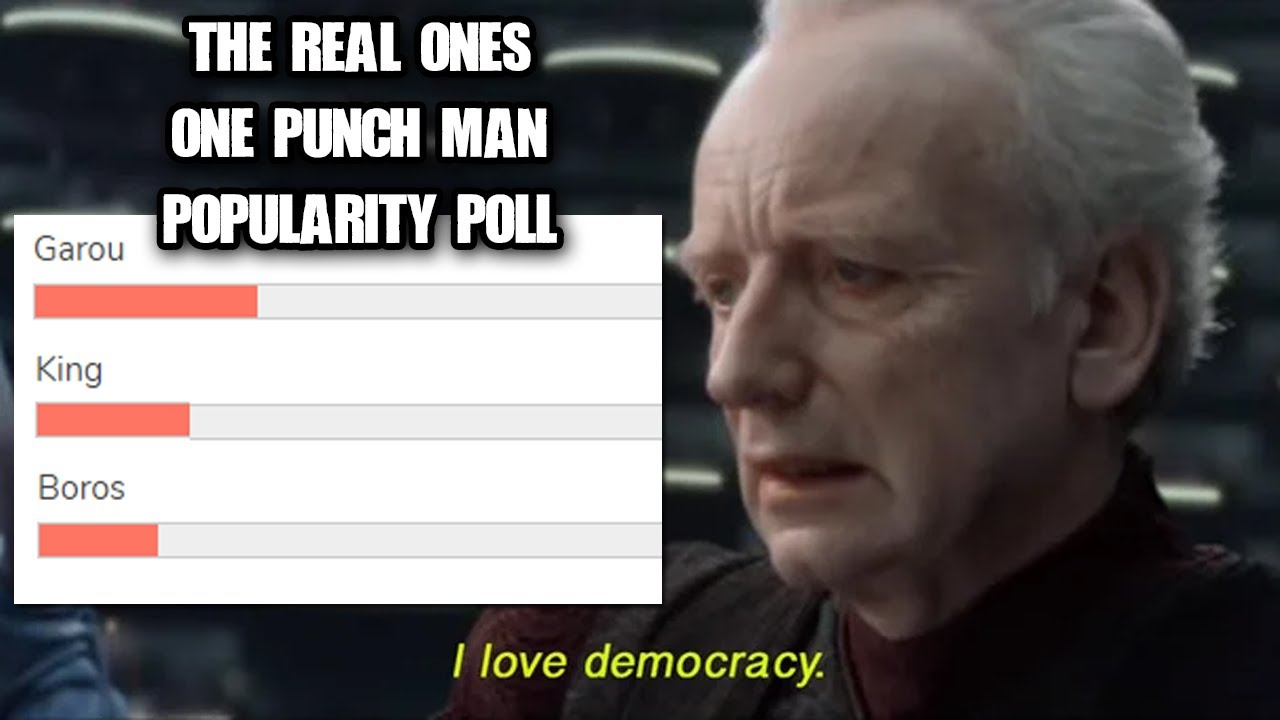 One Punch Man Popularity Poll Results (YOUR VOTES) (Satisfying) - YouTube