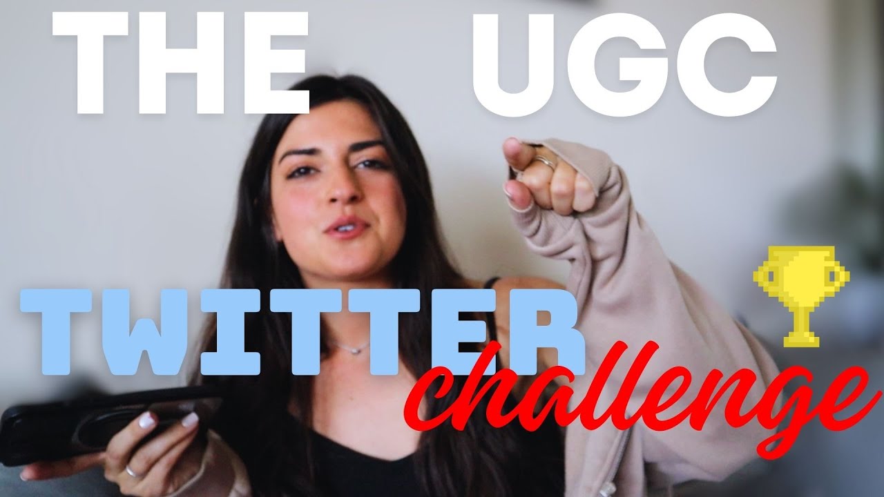 the UGC community and twitter - YouTube