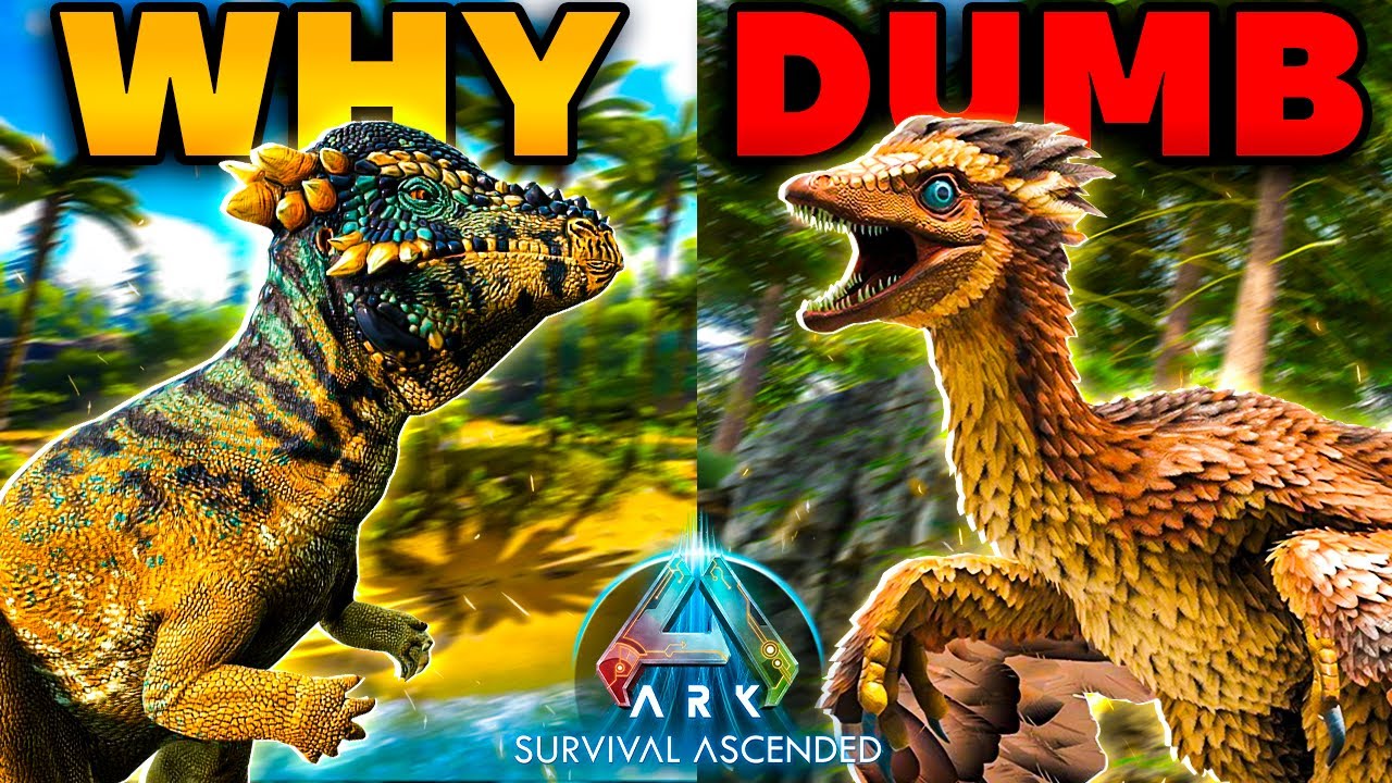 15 Most USELESS CREATURES In Ark Survival - YouTube