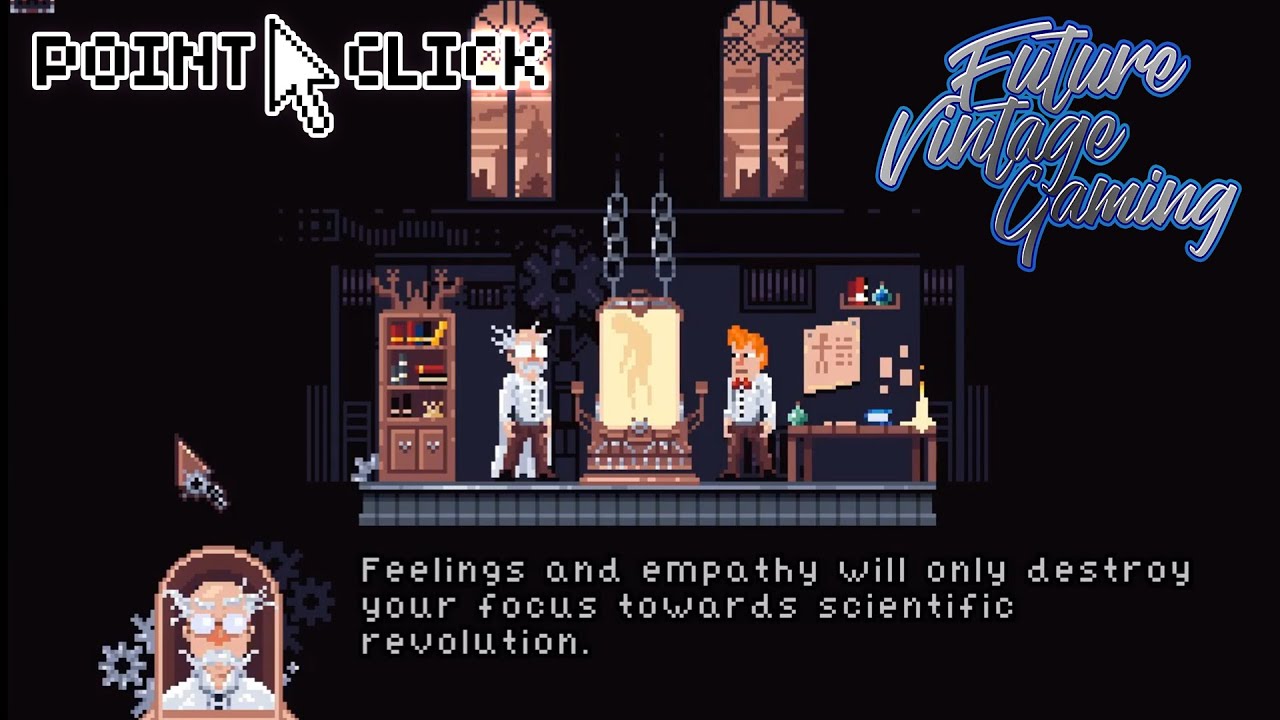 Homunculus (AGS) Free Scifi Pixel Art Point and Click Adventure Game ...