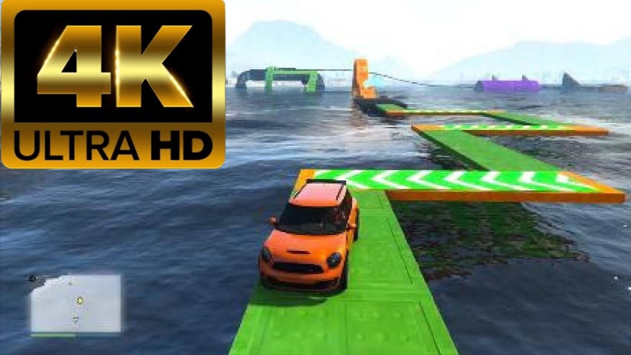 GTA5 Online parkour - Amazing Issi Rally 4K Ultra HD Ocean Skill Test ...