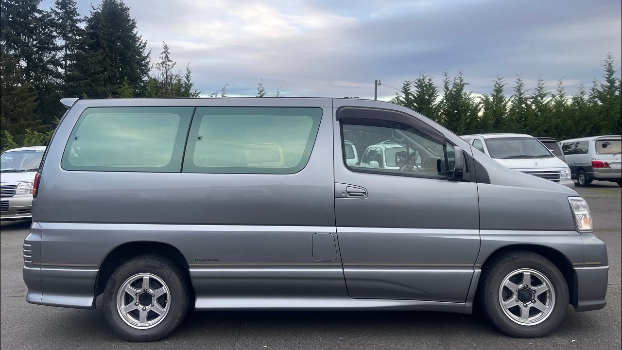 2000 Nissan Elgrand Highway Star van V6 VQ35DE., 240hp, 4WD RHD JDM ...