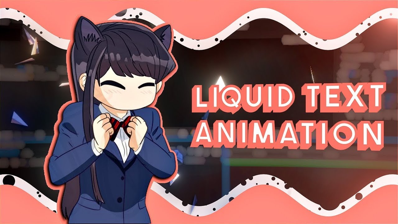 Liquid Text Animation | After Effects Tutorial | Free PF Download - YouTube