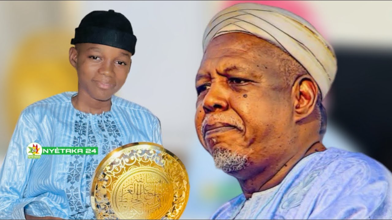 Lors de la visite de certains fidèles musulmans chez notre champion ...