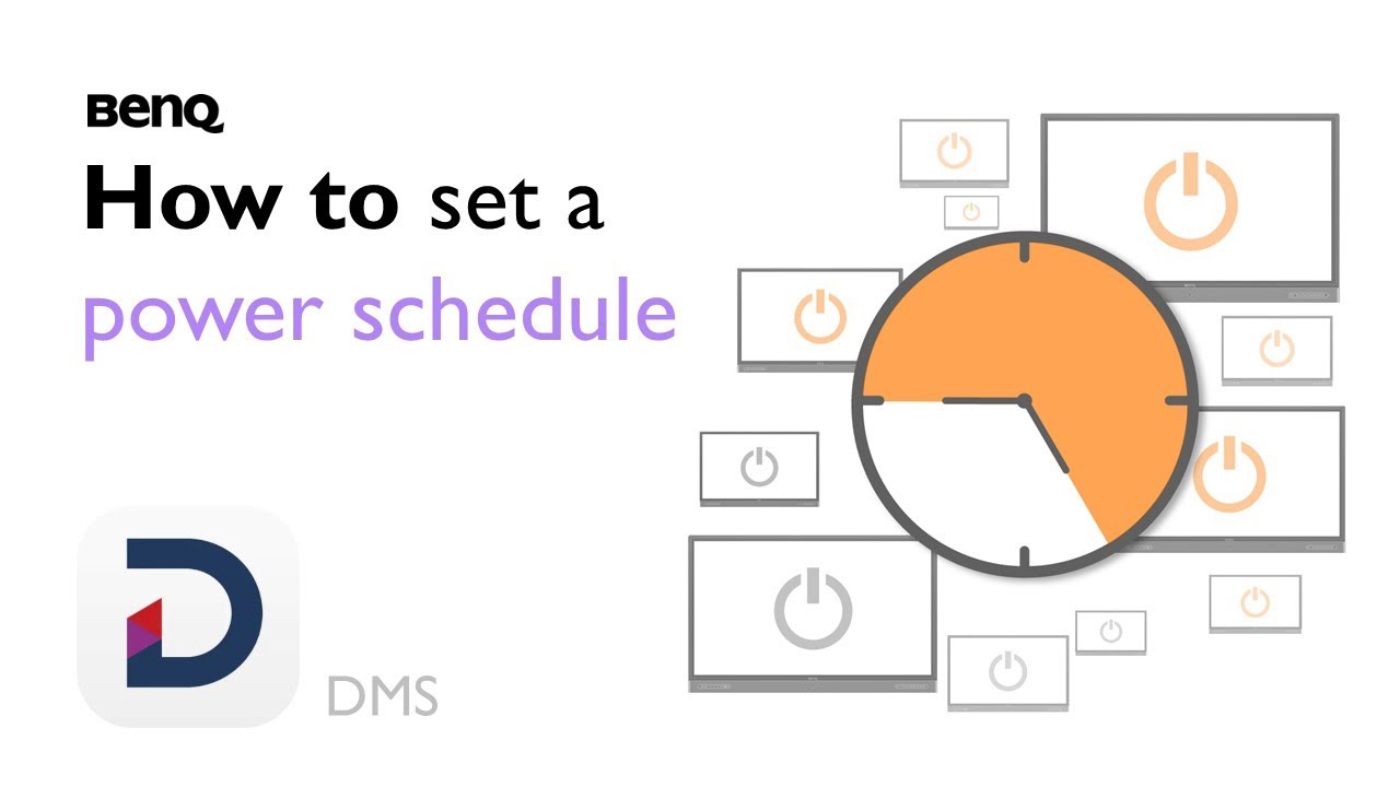 [BenQ FAQ] Public Display Product_DMS - How to set a power schedule ...