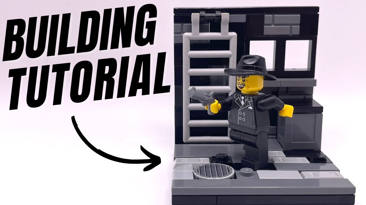 Custom LEGO Gangster Diorama - YouTube