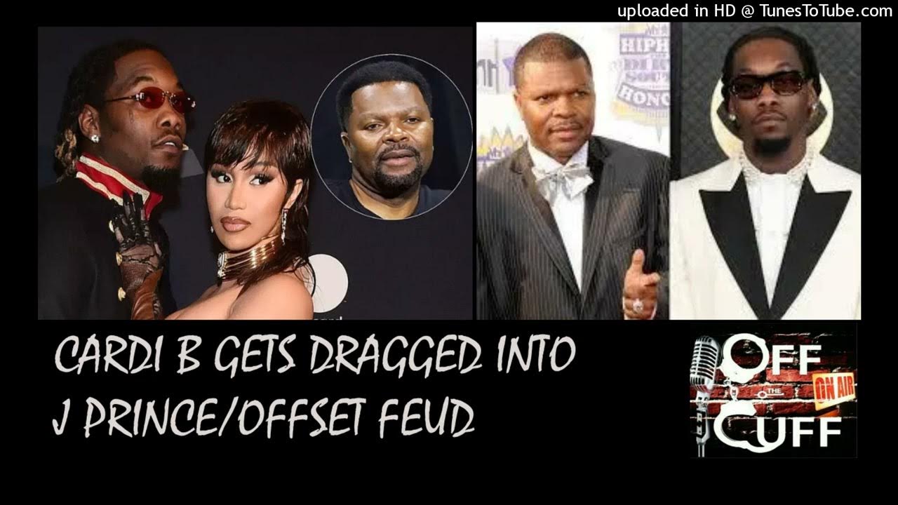 Cardi B is now dragged into the OffSet/J Prince feud - YouTube