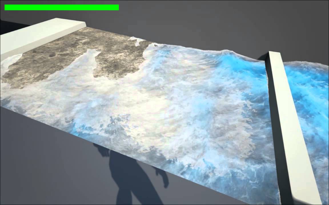 WIP UE4 Water Material Alpha Test Take 02 - YouTube