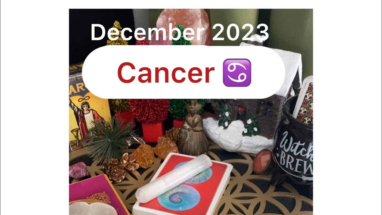 cancer ♋️ December 2023 your shinning moments are ready - YouTube