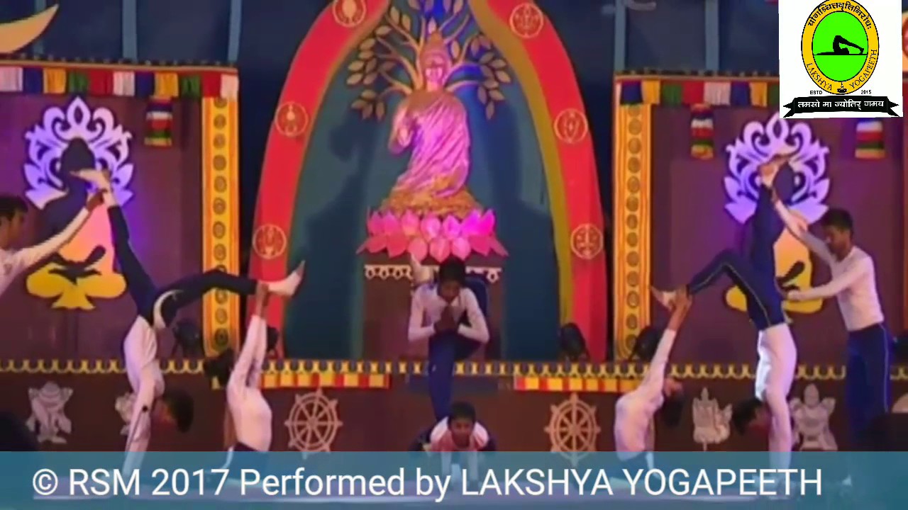 Yoga Pyramid Demonstration at Rashtriya Sanskriti Mahotsav 2017 by ...