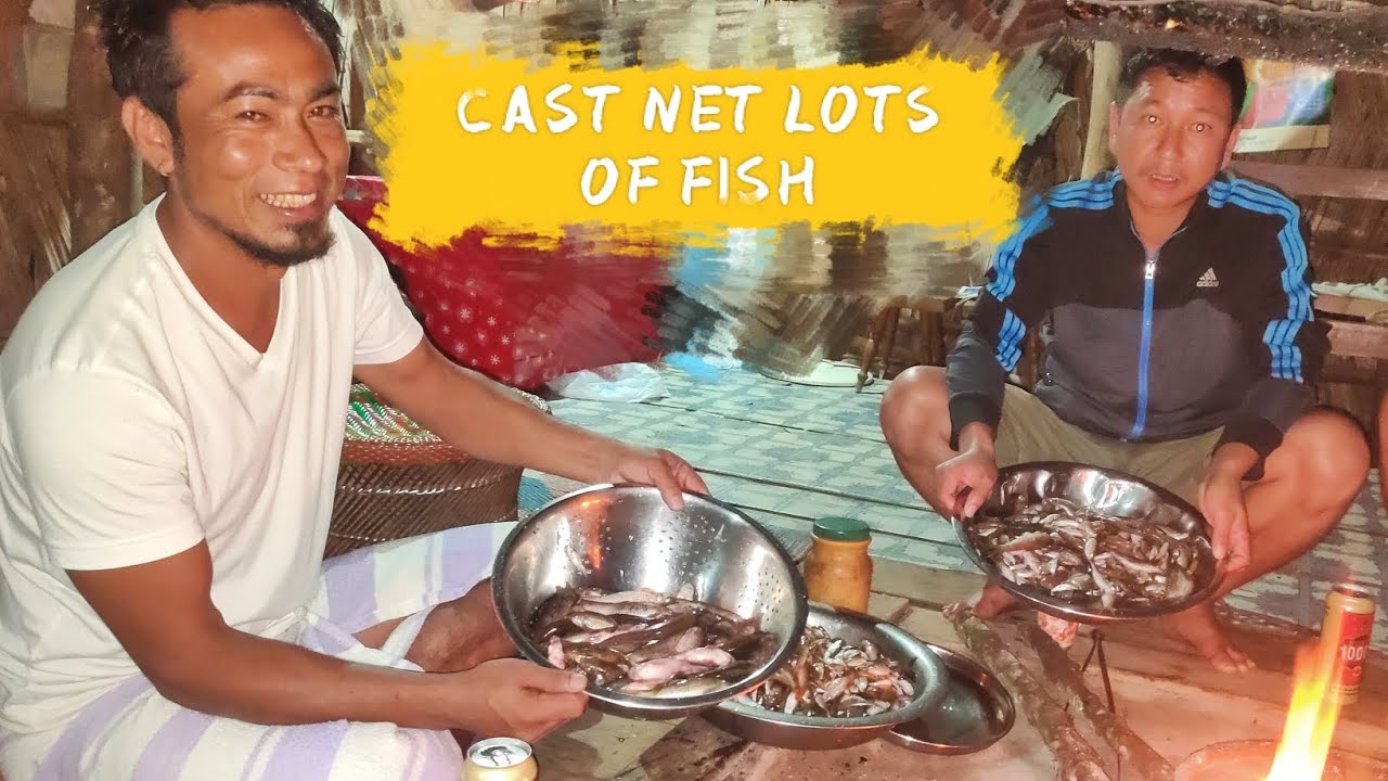 Best cast net Bait #100percent Result #how to catch lots of Fish #flour ...