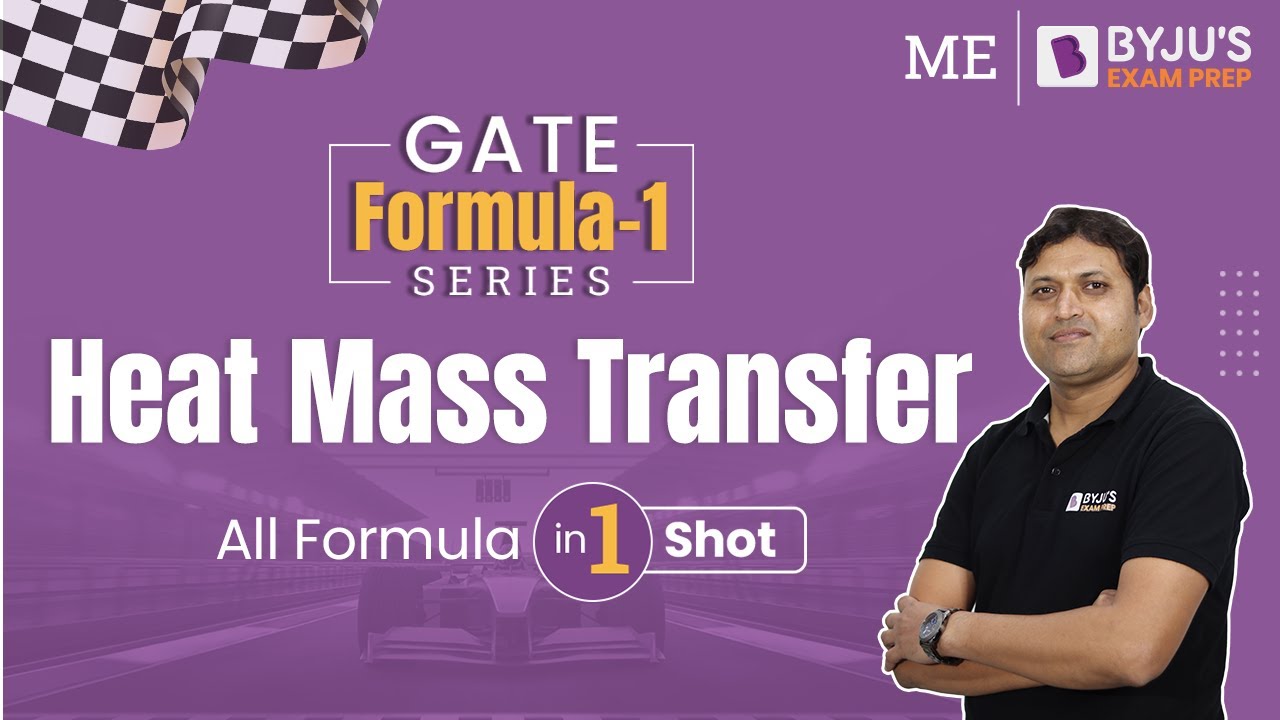 Heat Mass Transfer Formulas (Part 1) | GATE Formula Revision | GATE ...