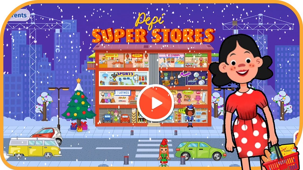 Mom's shopping | Pepi Super Stores #21 | 🎄 Christmas 🎄 | Pepi Play ...