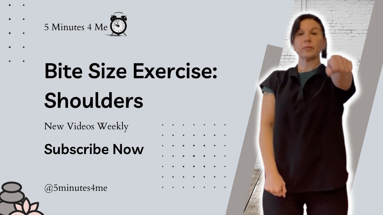 Bite Size Exercise for Shoulders - YouTube